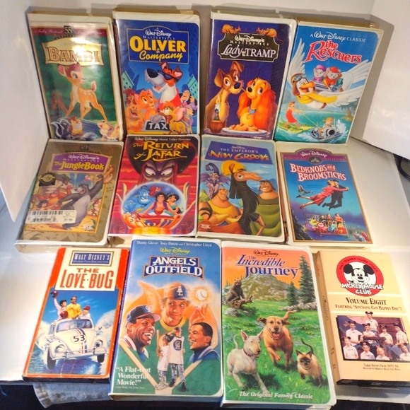 Disney | Media | Classic Walt Disney Vhs Lot Of 2 Good Condition To New ...